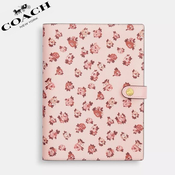 Coach | Accessories | Coach Notebook With Rosette Print | Poshmark